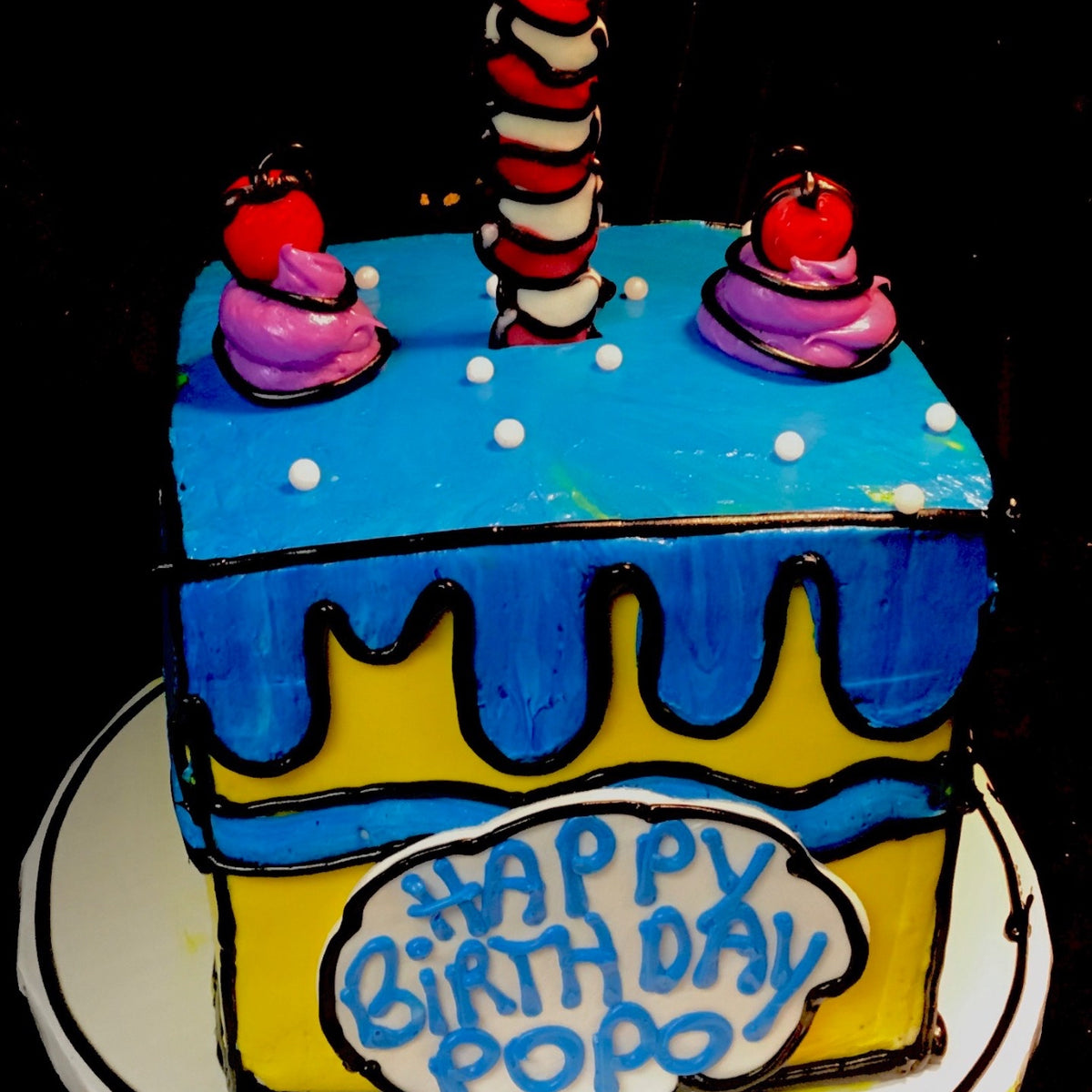 3D Cartoon Cake – Riesterer's Bakery